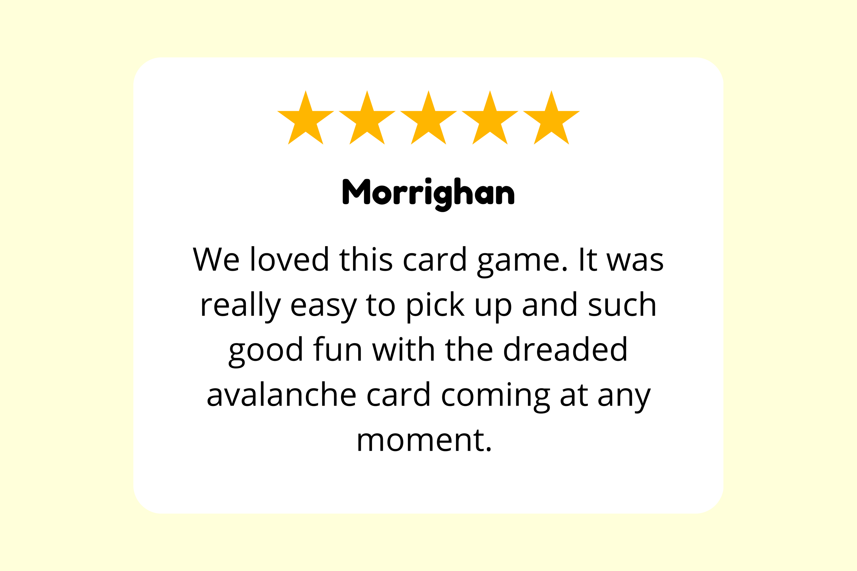 Avalanche Card Game | The Ultimate Skiing Card Game – Zesty Lemon Games