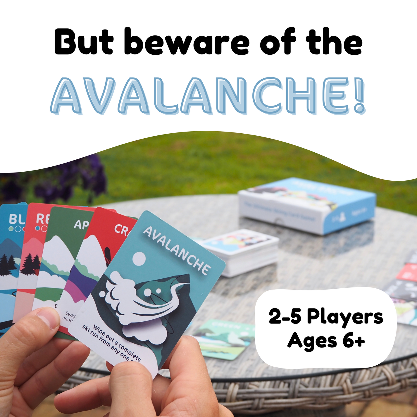 Avalanche Card Game | The Ultimate Skiing Card Game – Zesty Lemon Games